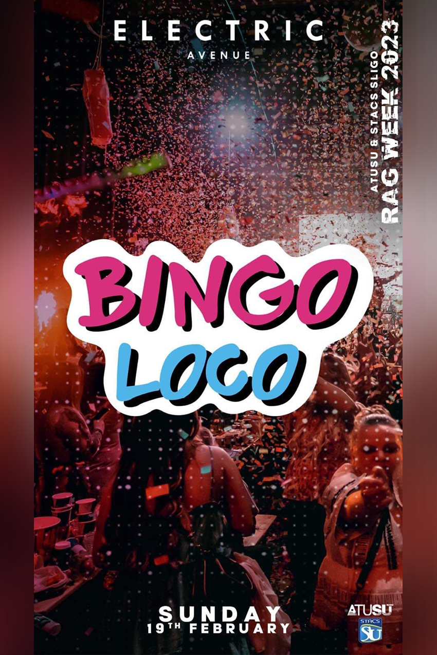 Rag Week Sunday - Bingo Loco | Scope Tickets